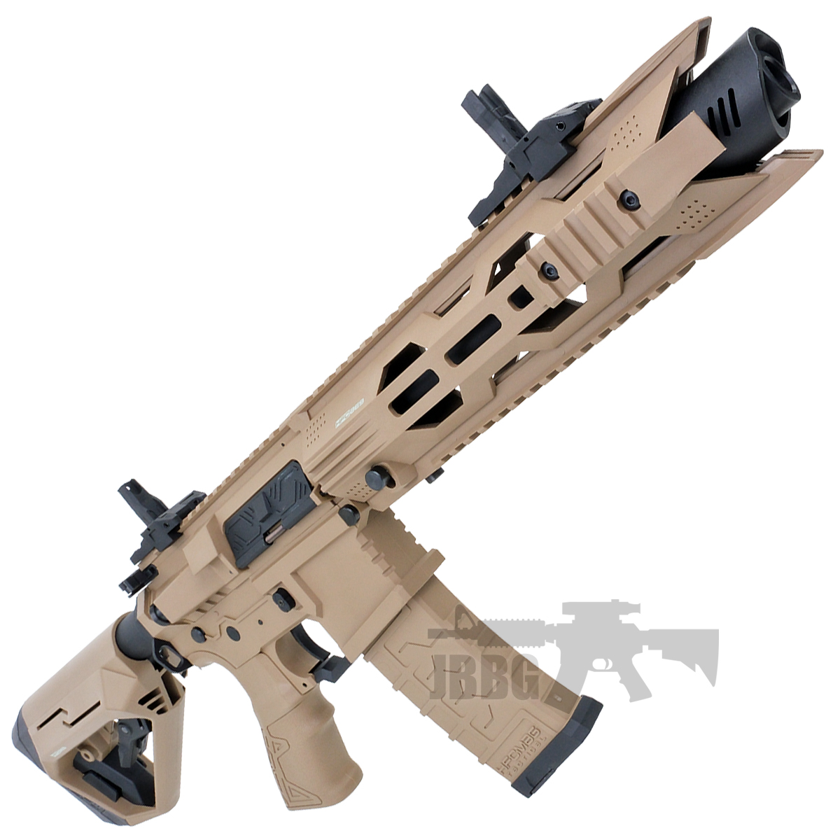 HFC 201 AEG Tactical Airsoft Gun Tan - Just BB Guns