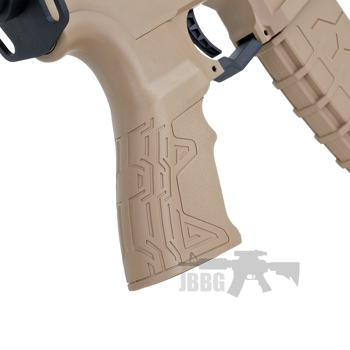 HFC 202 AEG Tactical Airsoft Gun Tan - Just BB Guns