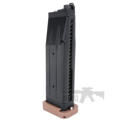 SRC Sahara Viper Dual Power Blowback MOS Airsoft Pistol Gas