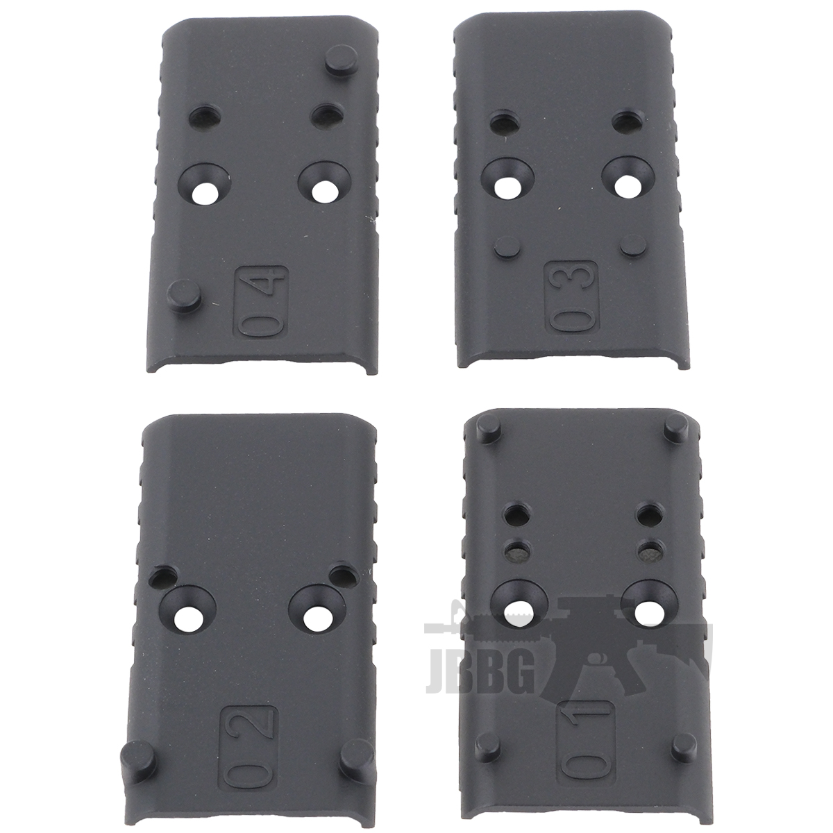 Umarex Adapter Plates MOS 1, Set of 4 Airsoft - Just BB Guns