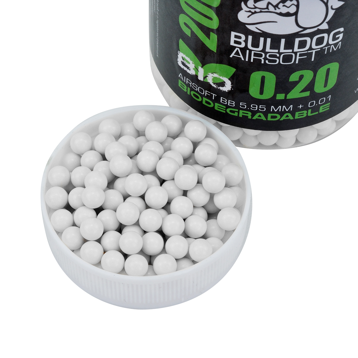 Extreme Bulldog 0.20g Bio 2000 Airsoft BB Pellets (NEW)