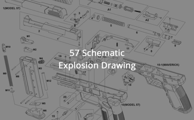 57 Maverick Schematic 6mm - Just BB Guns