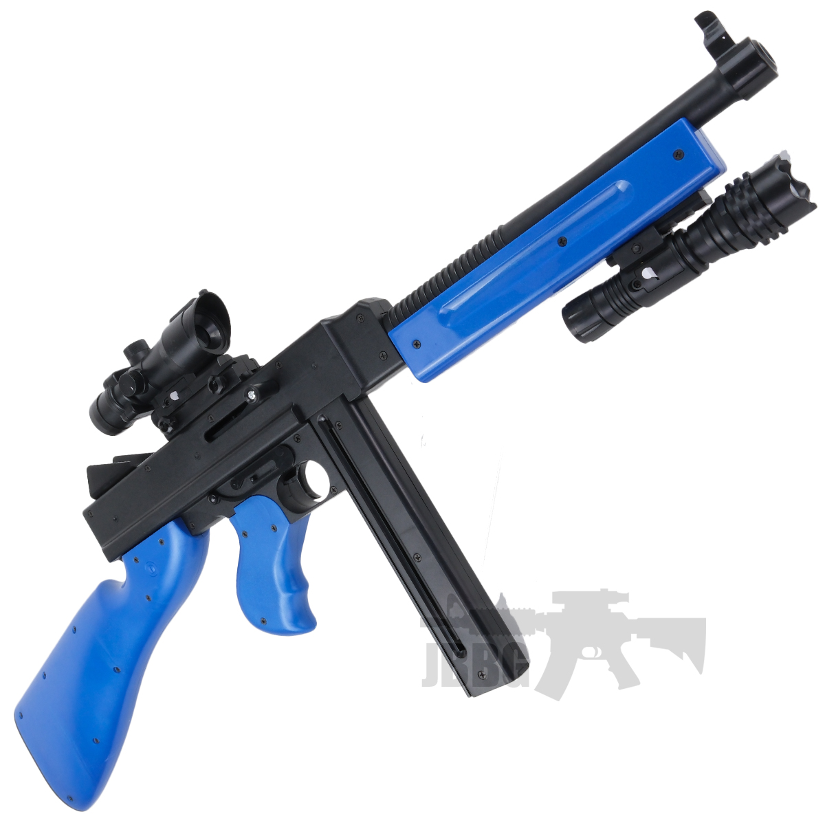 8904A Spring M3A1 Airsoft Gun Two-Tone Blue - Just BB Guns
