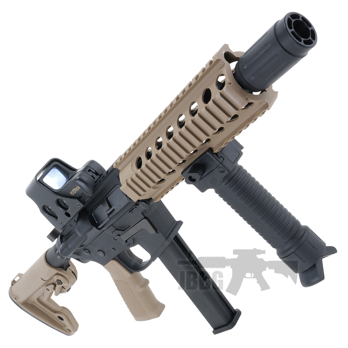 Bulldog TWS 9mm Carbine Gas Blowback Lite Airsoft Gun Tan - Just BB Guns