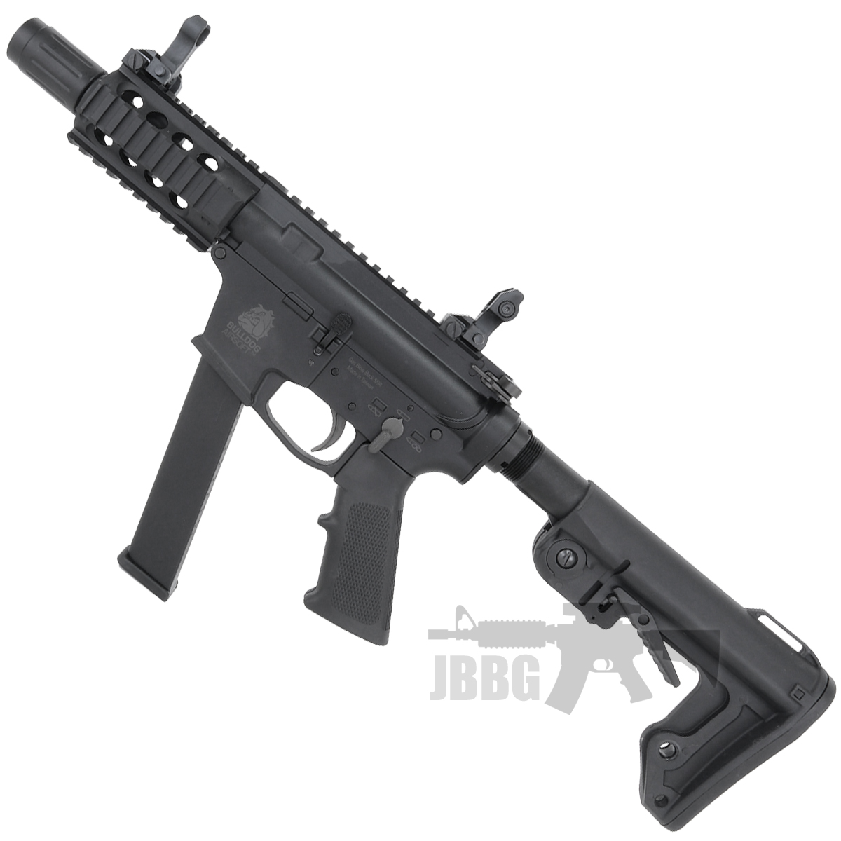 Bulldog TWS 9mm SBR Gas Blowback Lite Airsoft Gun - Just BB Guns