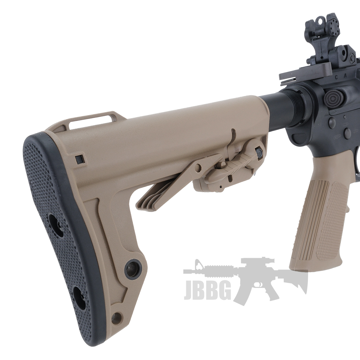 Bulldog TWS 9mm SBR Gas Blowback Lite Airsoft Gun Tan - Just BB Guns