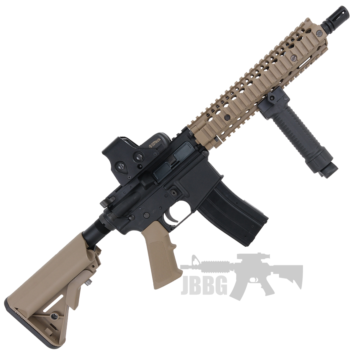 Bulldog TWS MK18 Gas Blowback Lite Airsoft Gun Tan - Just BB Guns