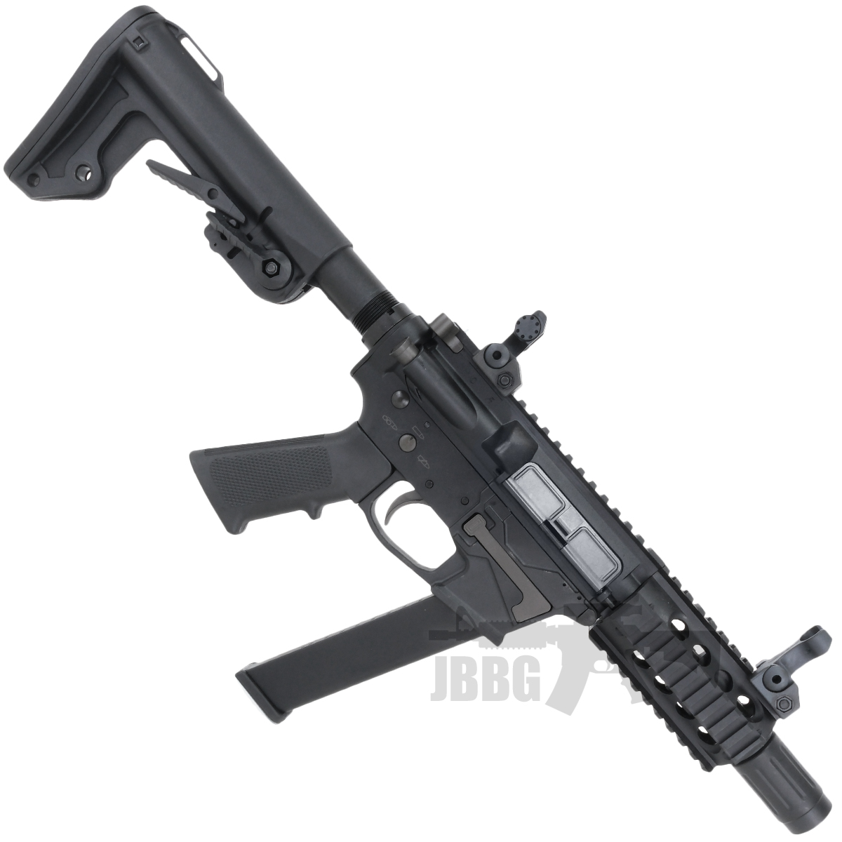 Bulldog TWS 9mm SBR Gas Blowback Lite Airsoft Gun - Just BB Guns