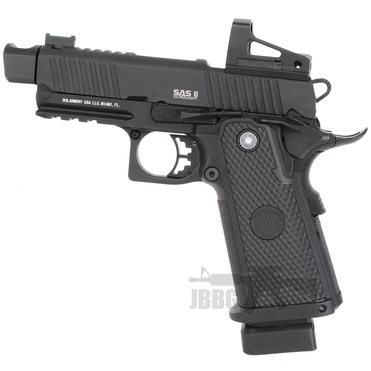 SAS II Ultralight Co2 Blowback Airsoft Pistol with MOS