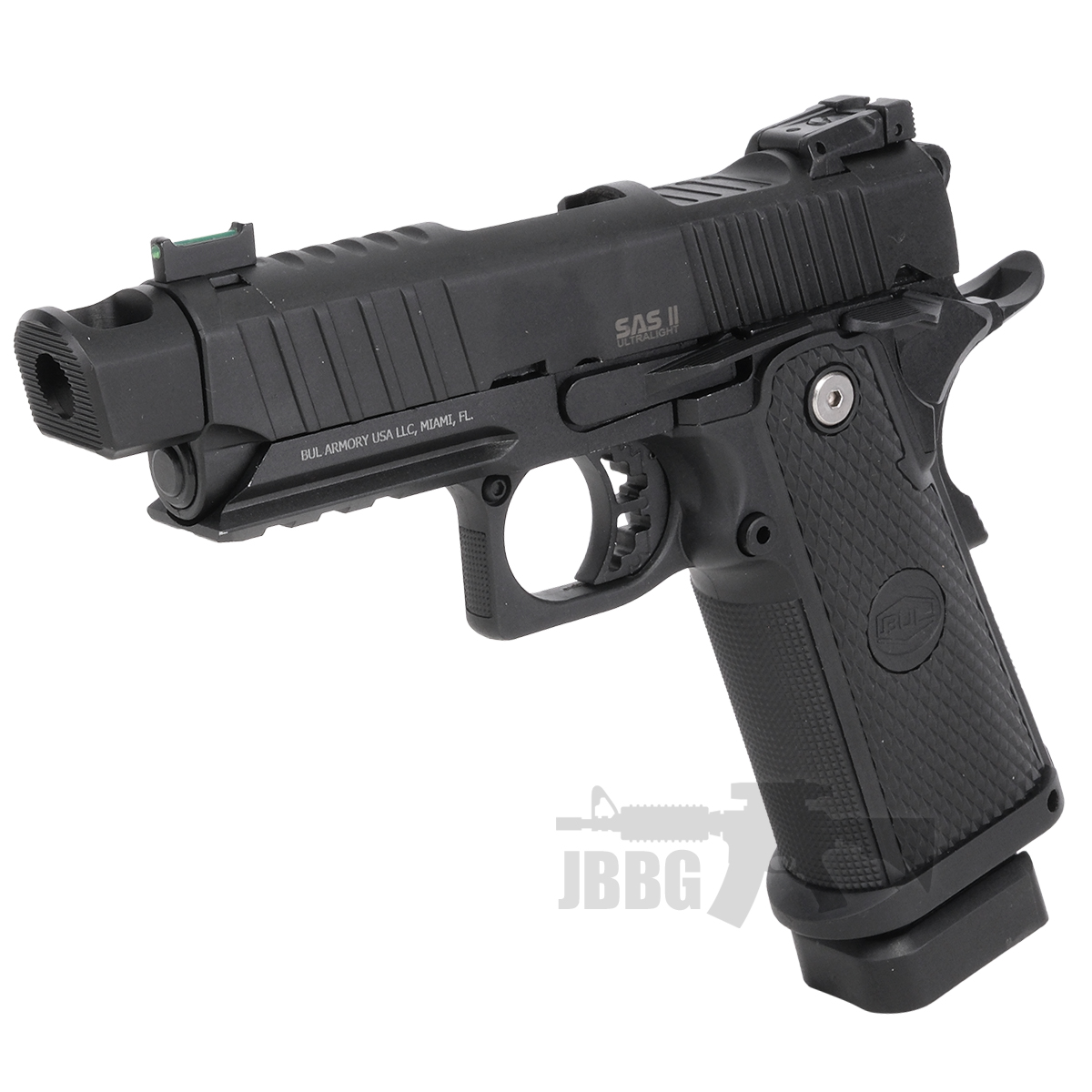 SAS II Ultralight Co2 Blowback Airsoft Pistol - Just BB Guns