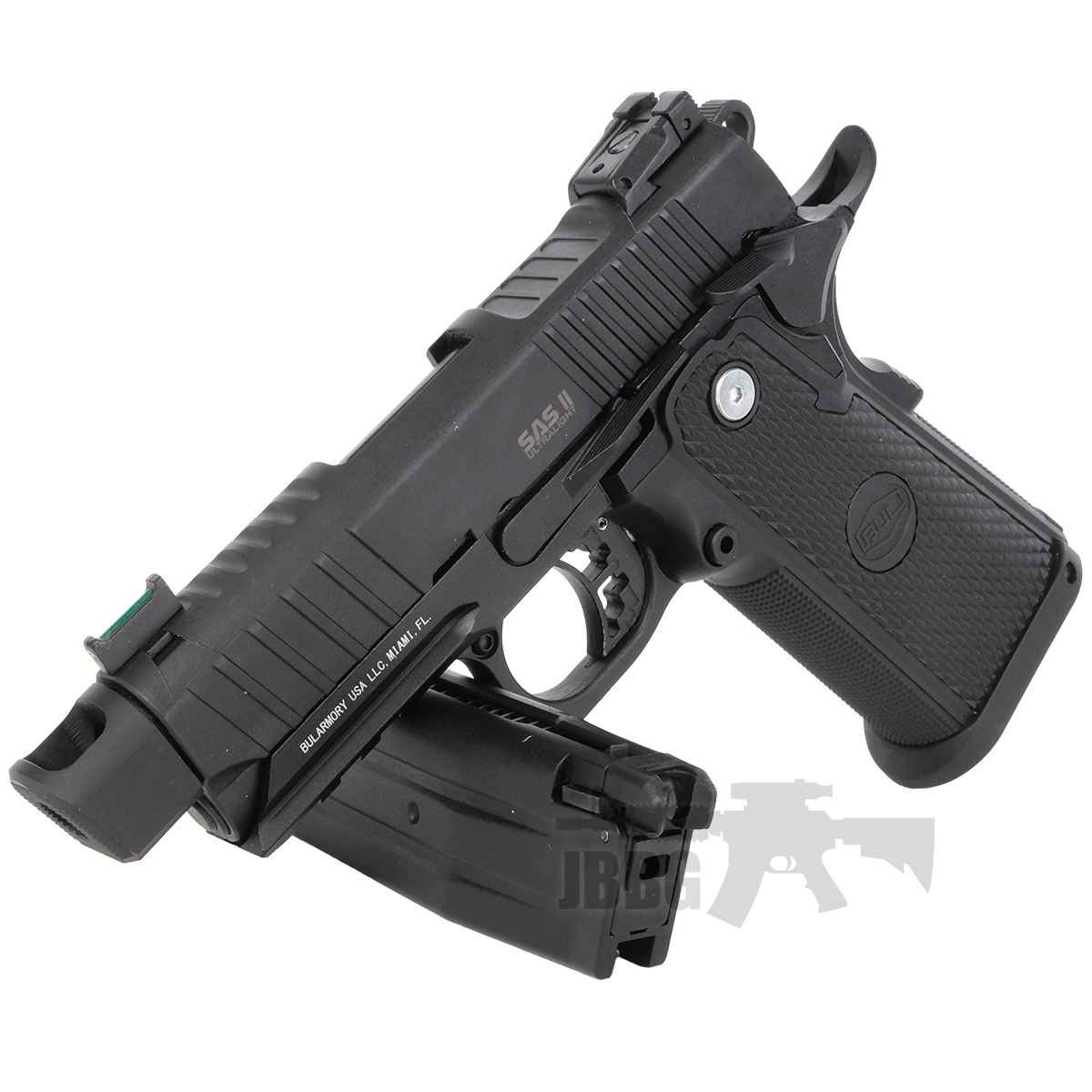 SAS II Ultralight Co2 Blowback Airsoft Pistol - Just BB Guns