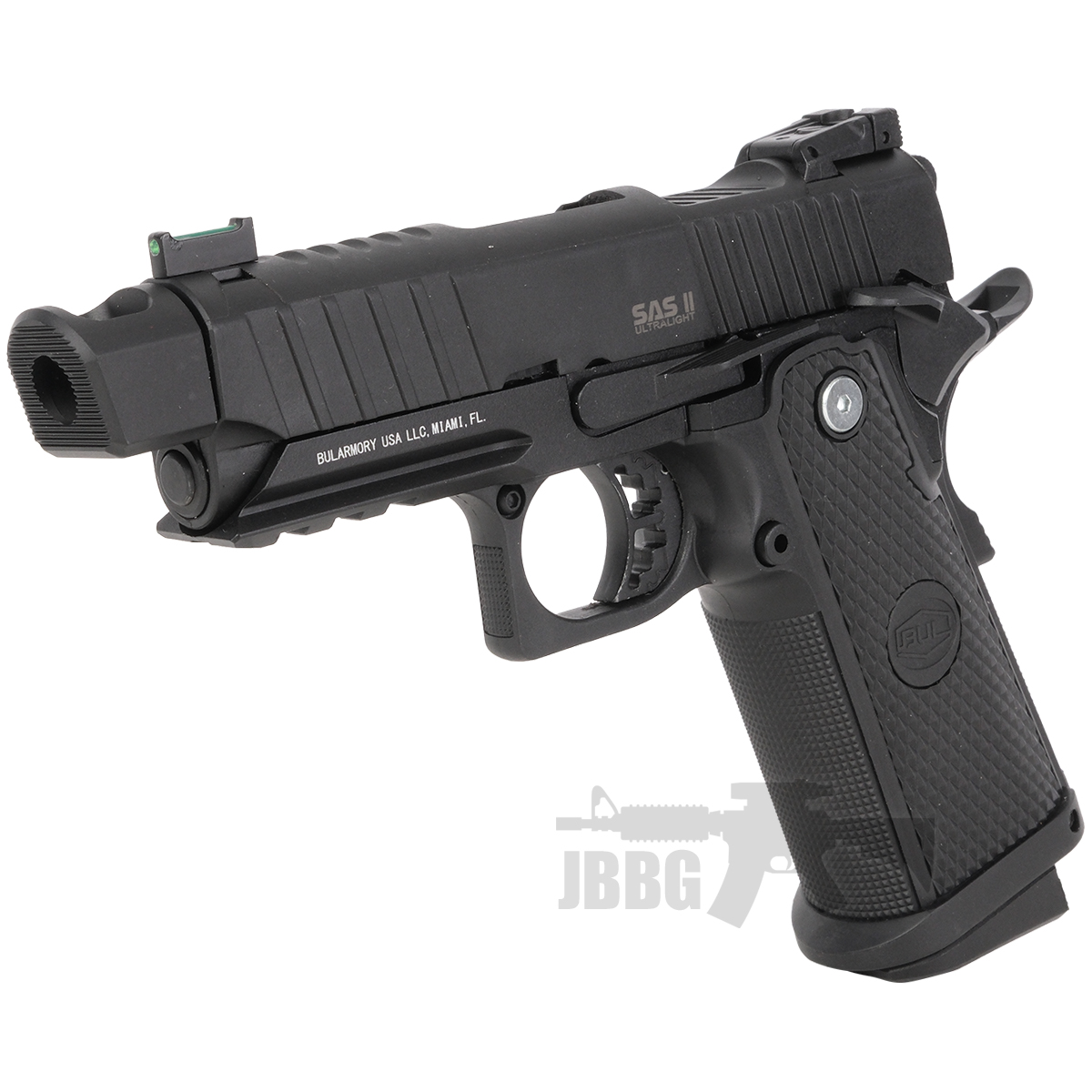 SAS II Ultralight Gas Blowback Airsoft Pistol - Just BB Guns
