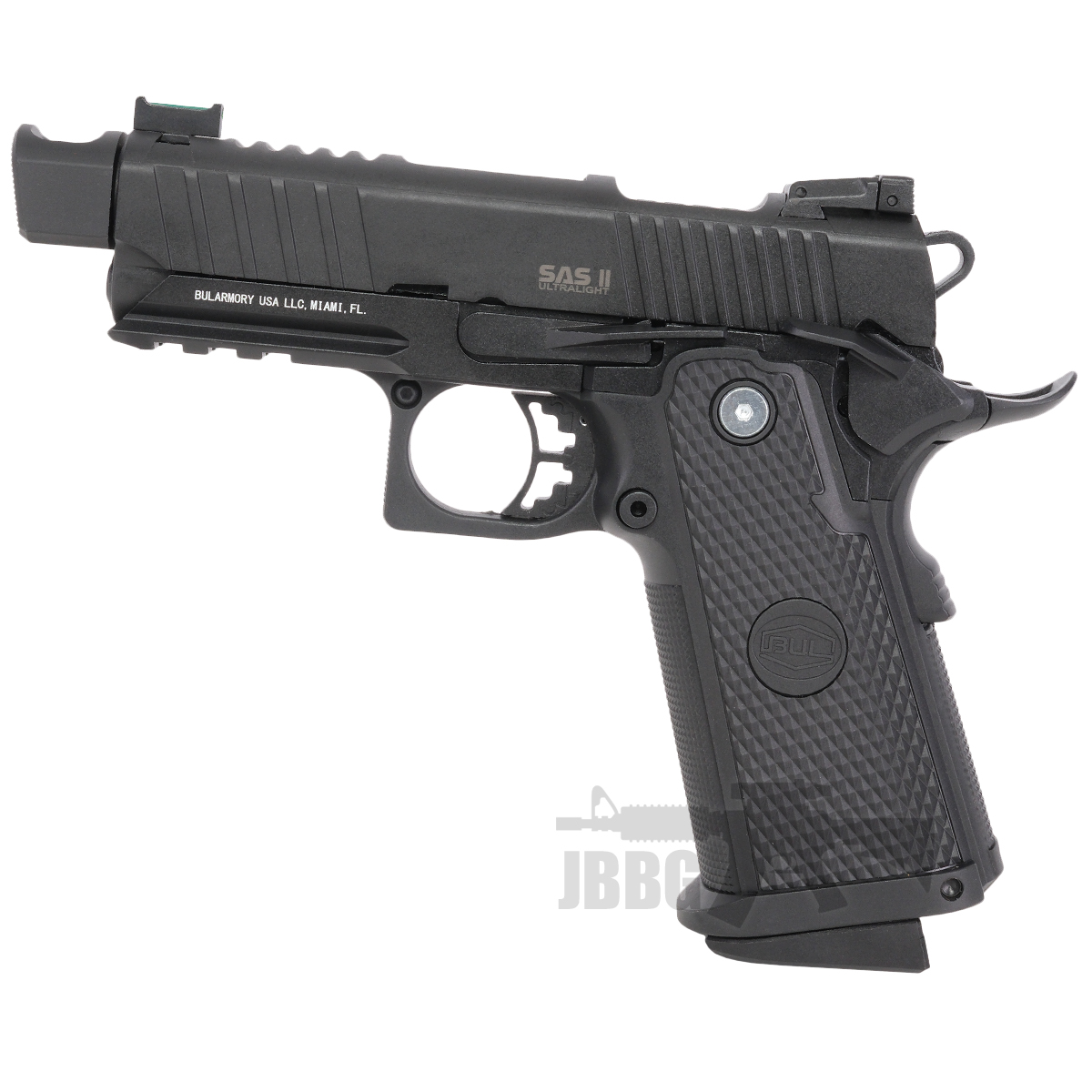 SAS II Ultralight Gas Blowback Airsoft Pistol - Just BB Guns