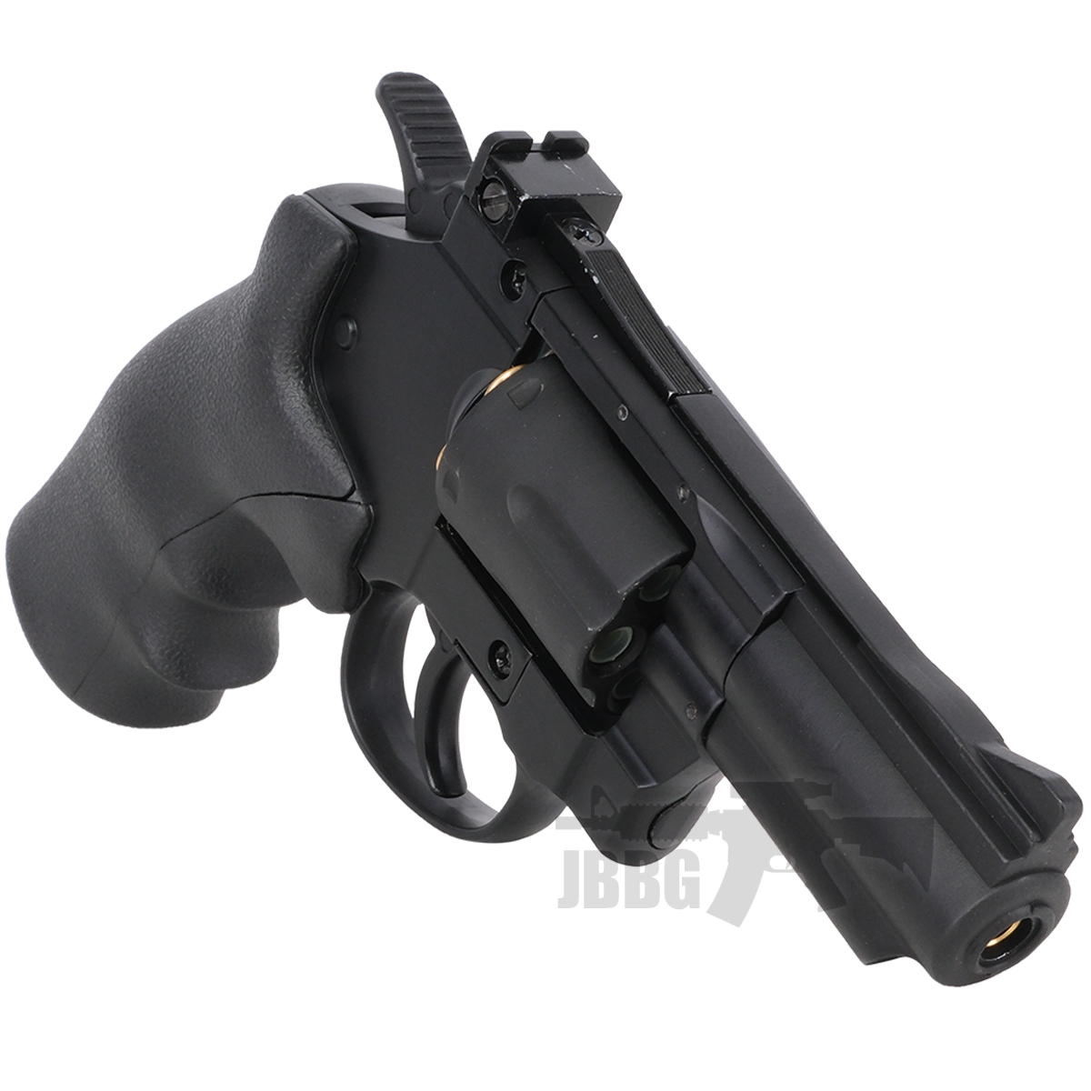 WELL G296A 2.5 Co2 Airsoft Revolver Two-Tone Blue - Just BB Guns