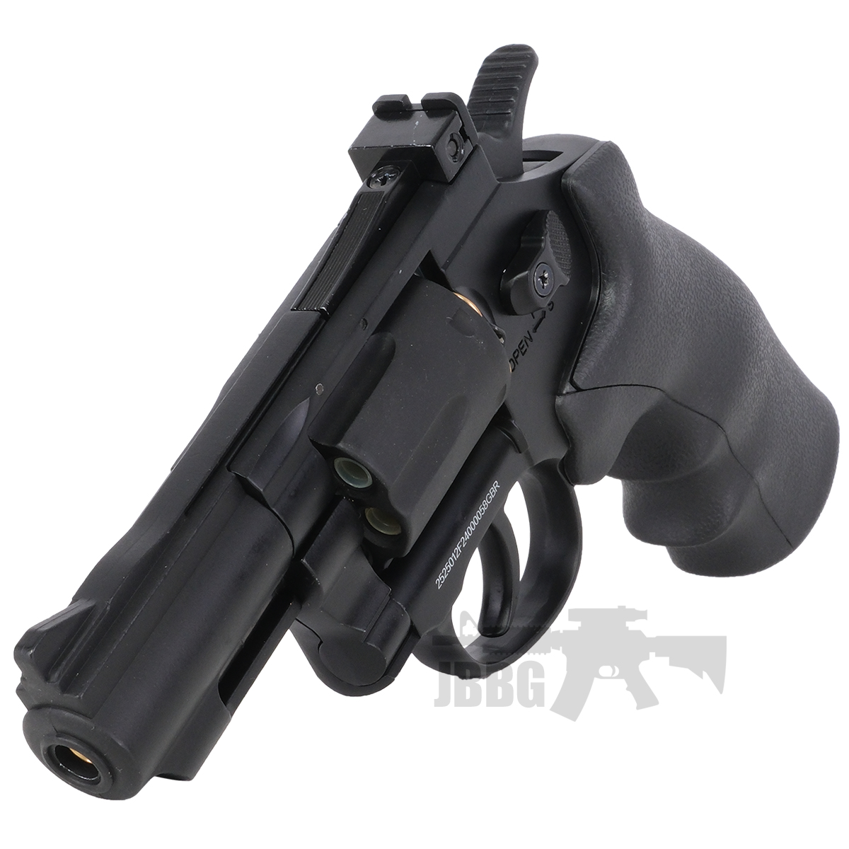 WELL G296A 2.5 Co2 Airsoft Revolver Two-Tone Blue - Just BB Guns