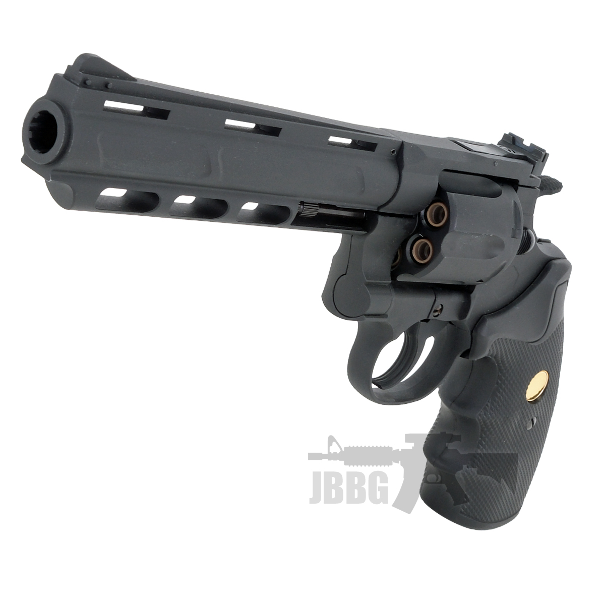 King Arms 6 Python 357 Custom I CO2 Airsoft Revolver - Just BB Guns