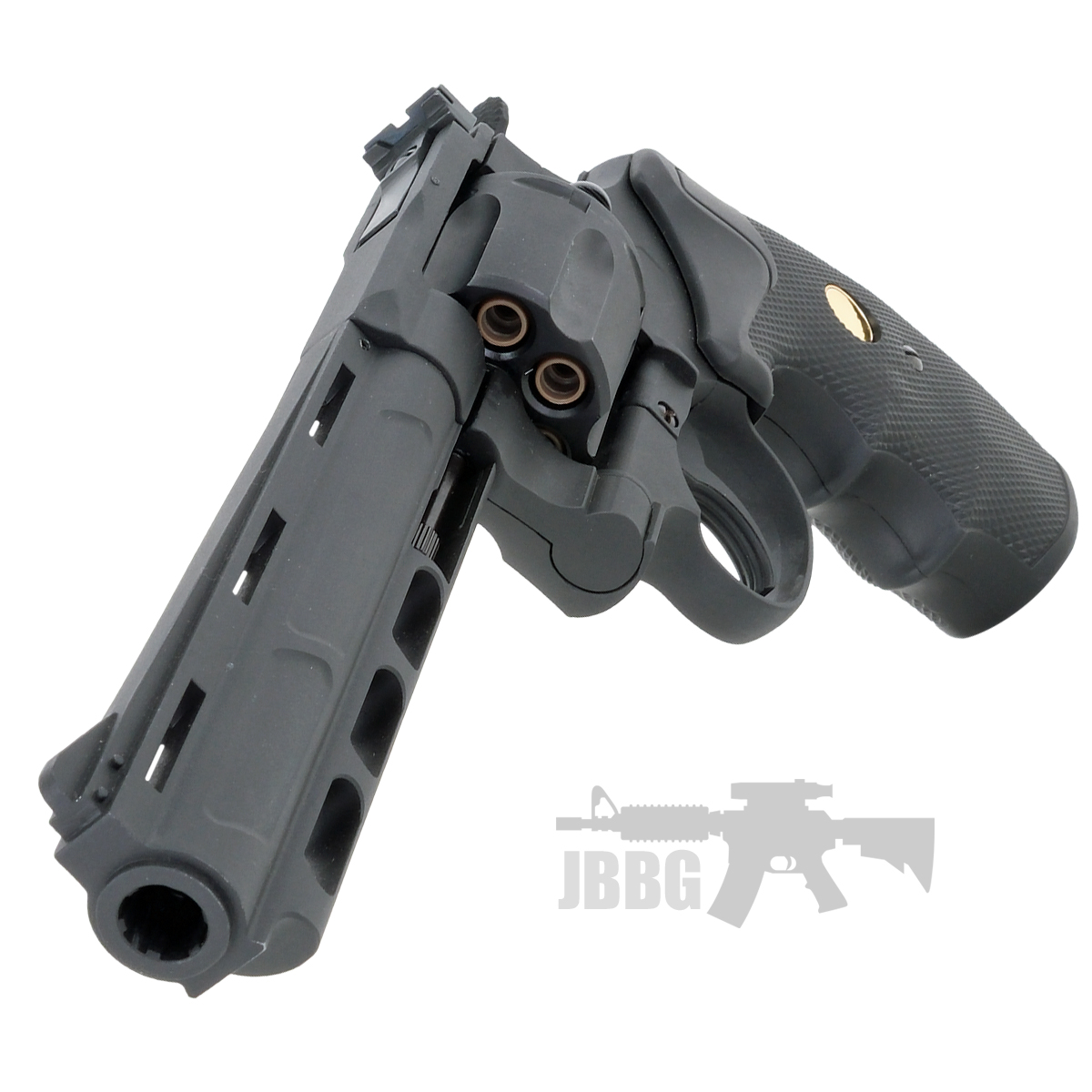 King Arms 6 Python 357 Custom I CO2 Airsoft Revolver - Just BB Guns