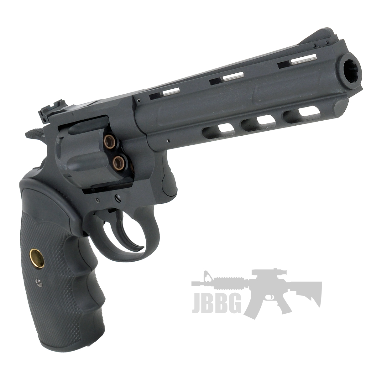 King Arms 6 Python 357 Custom I CO2 Airsoft Revolver - Just BB Guns