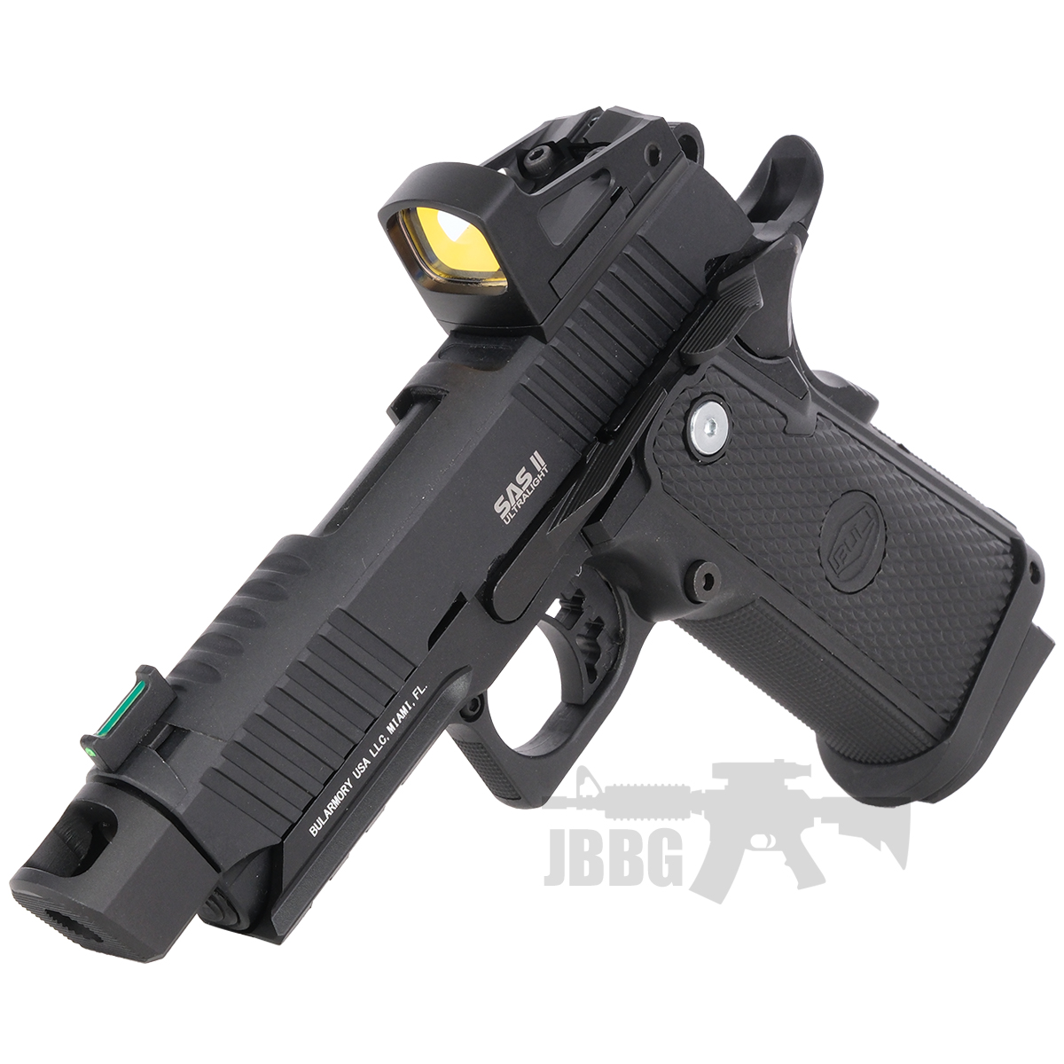 SAS II Ultralight Gas Blowback Airsoft Pistol with MOS