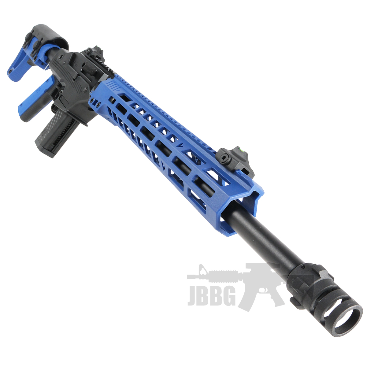 Vorsk VMP-2MD Gas Blowback DMR Airsoft Gun Two-Tone Blue - Just BB Guns