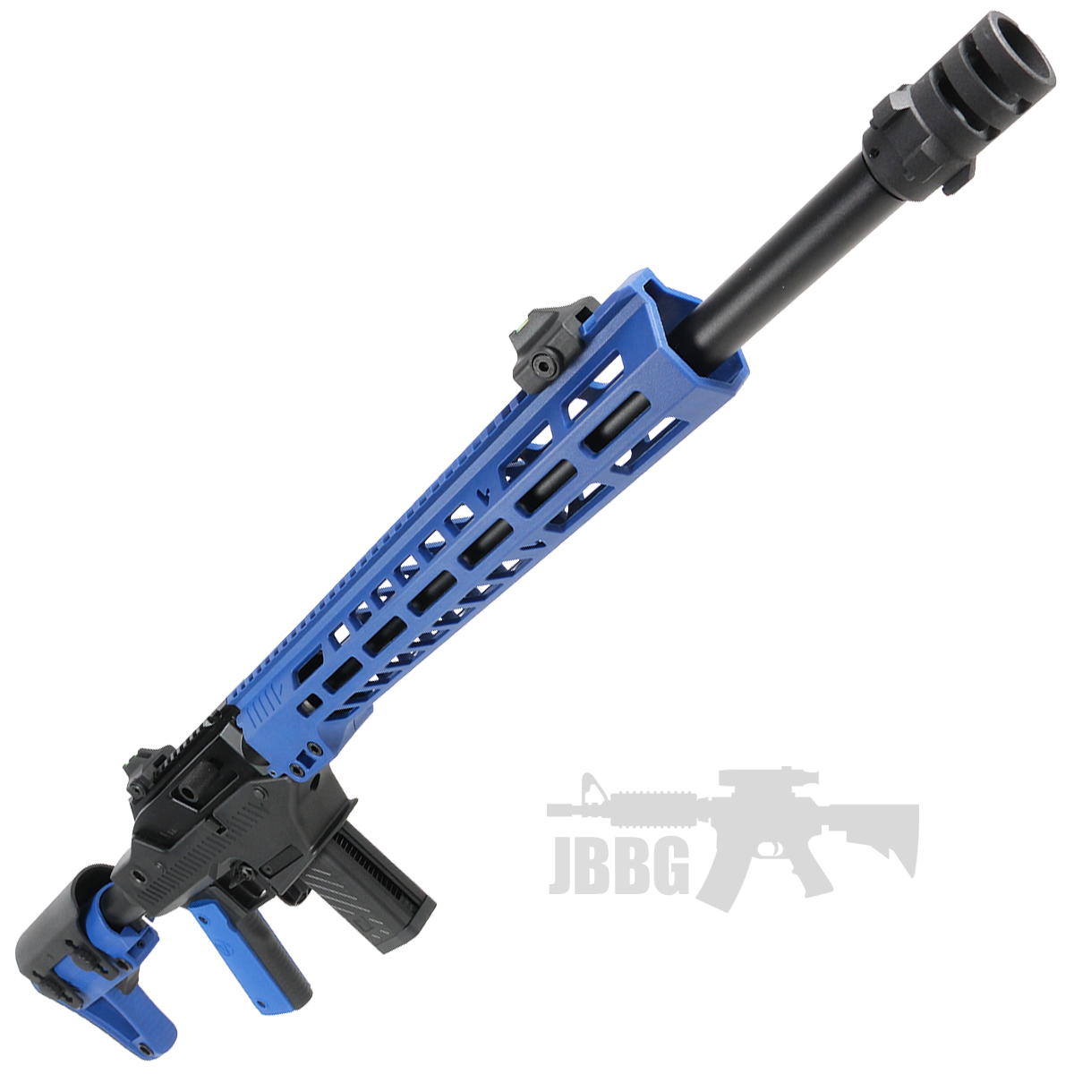 Vorsk VMP-2MD Gas Blowback DMR Airsoft Gun Two-Tone Blue - Just BB Guns