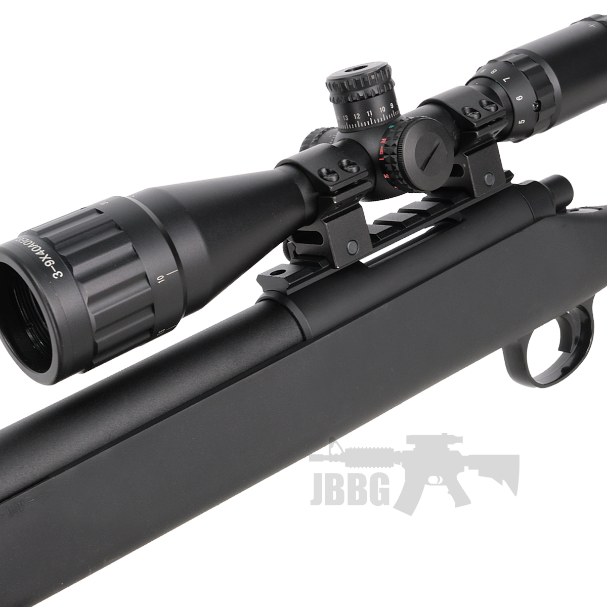 BAR-10G Bolt Action Airsoft Sniper Rifle with Silencer JG Works