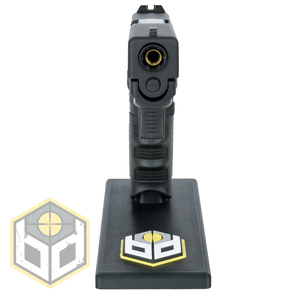 Glock Pistol Stand Black with BD Logo - Just BB Guns