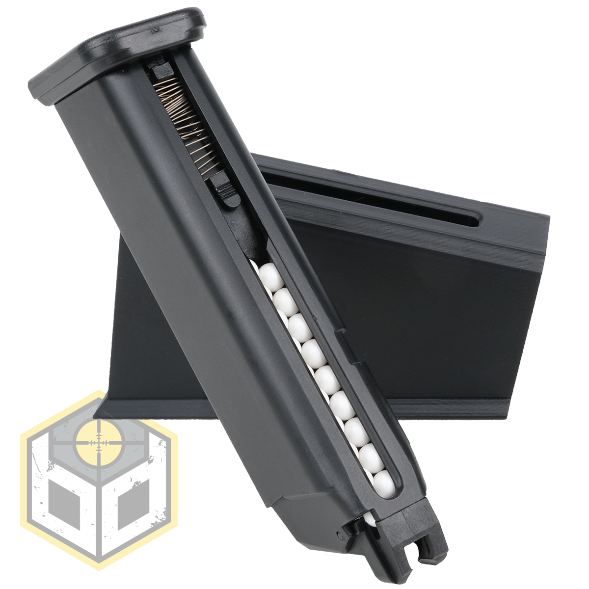 Desktop Glock Airsoft Mag Perfect Speed Loader Black - Just BB Guns