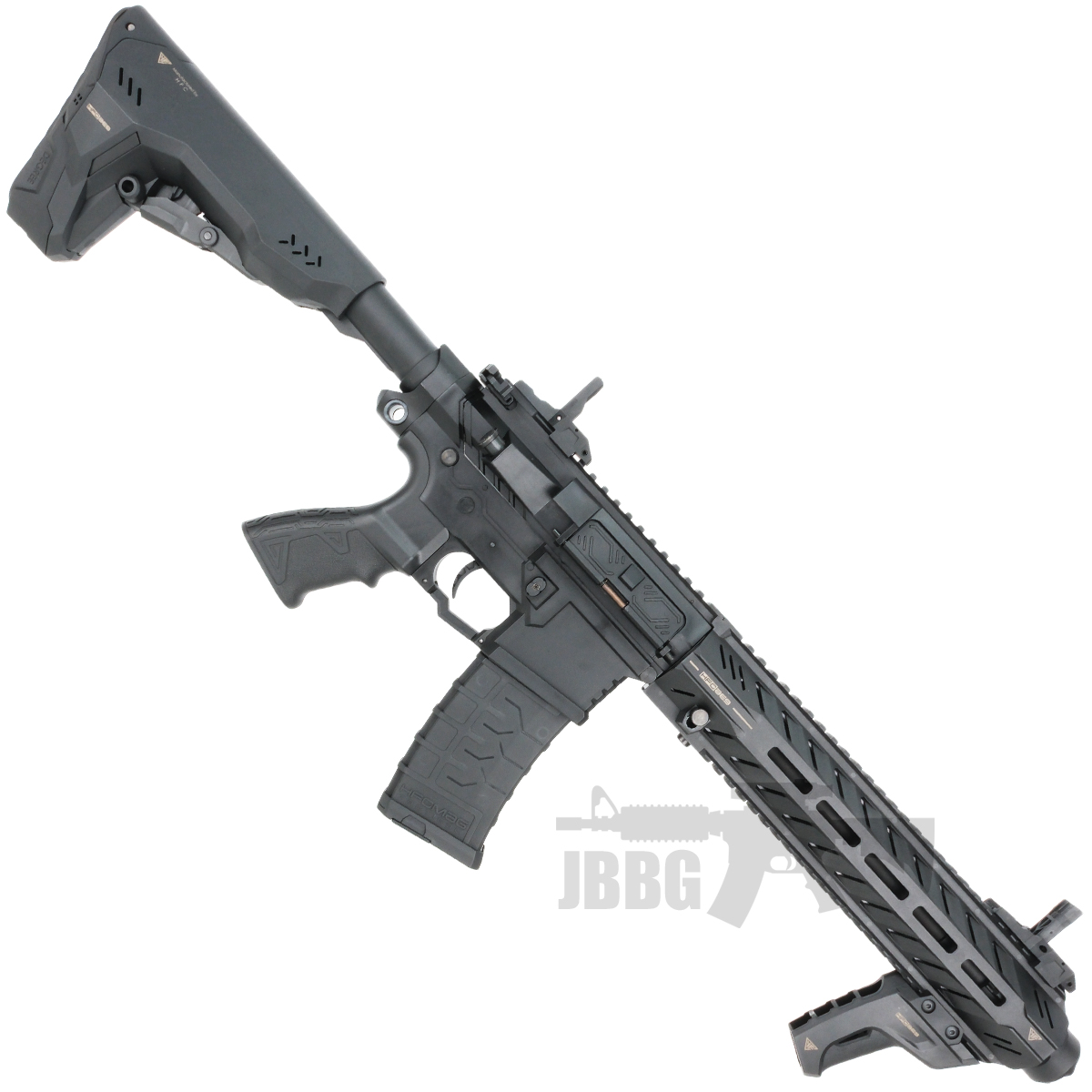 HFC LEII AEG Tactical Airsoft Gun Black - Just BB Guns