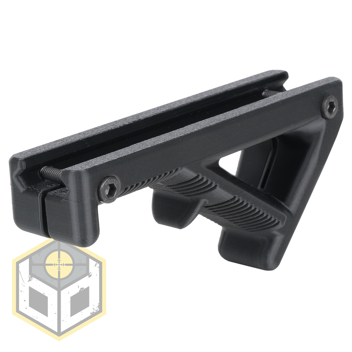 MP AFG2 Style Angled Tactical Foregrip Black (A3) - Just BB Guns