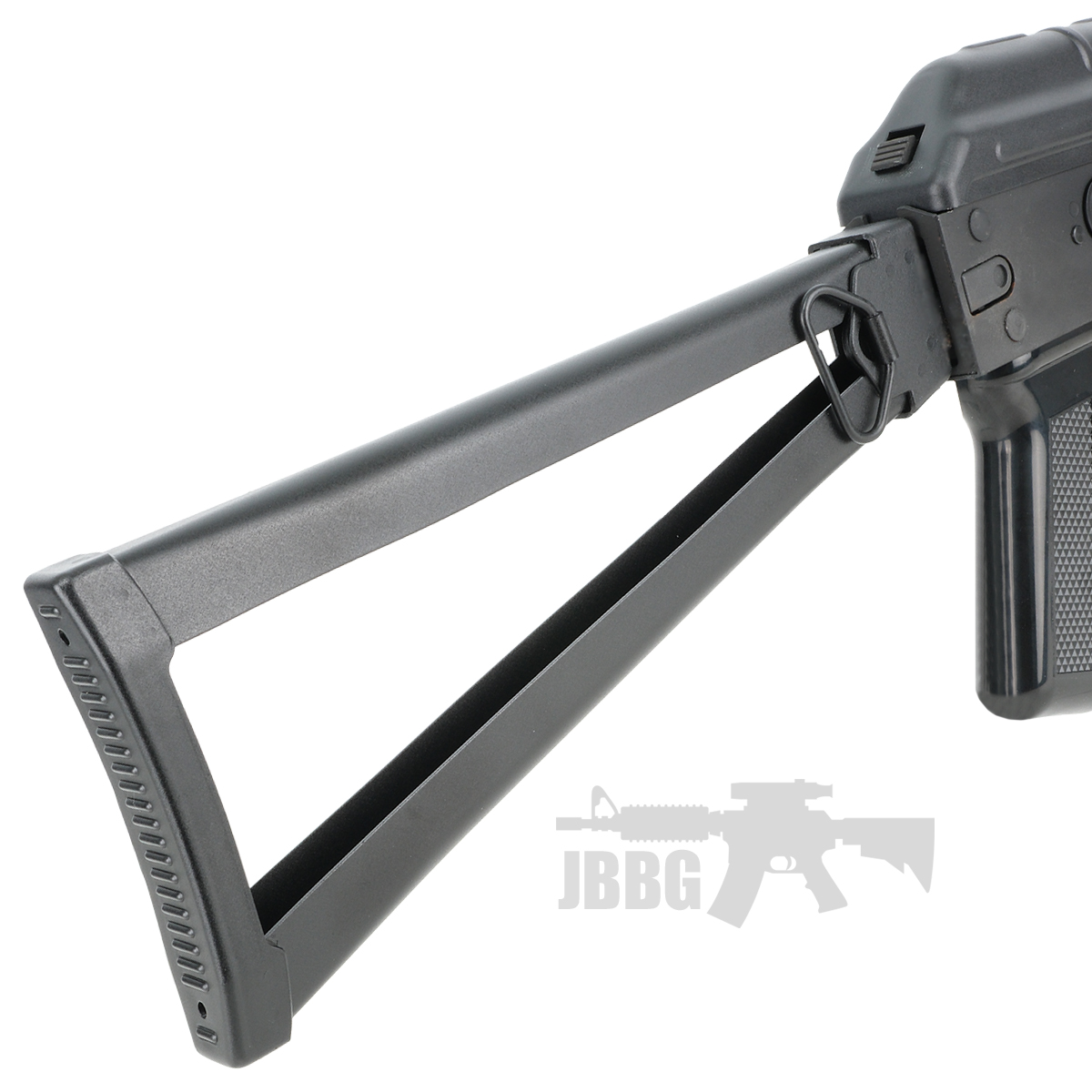 SR AK47U Gas Blowback Airsoft Rifle, Blue Two-Tone - Just BB Guns