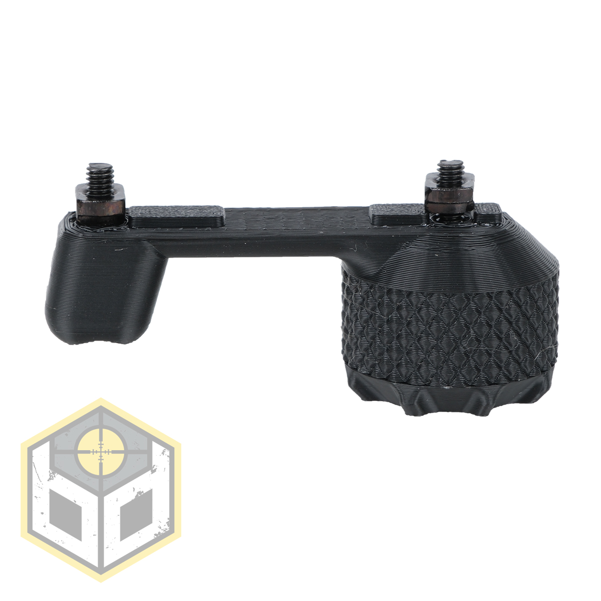 MLOK Modular Storage Vertical Foregrip Black - Just BB Guns