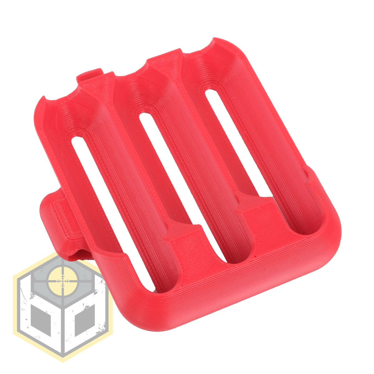 12g Co2 Cartridge and Hex Key Holder Red 3 (CO3R) - Just BB Guns