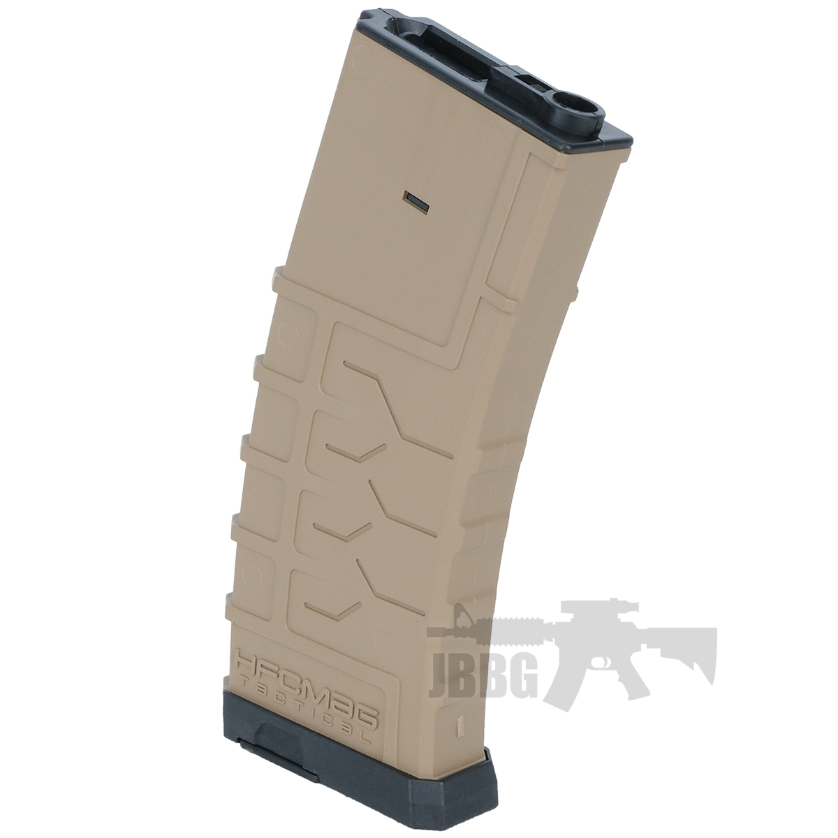 HFC LEII AEG Tactical Airsoft Gun Tan and Blue Two-Tone - Just BB Guns