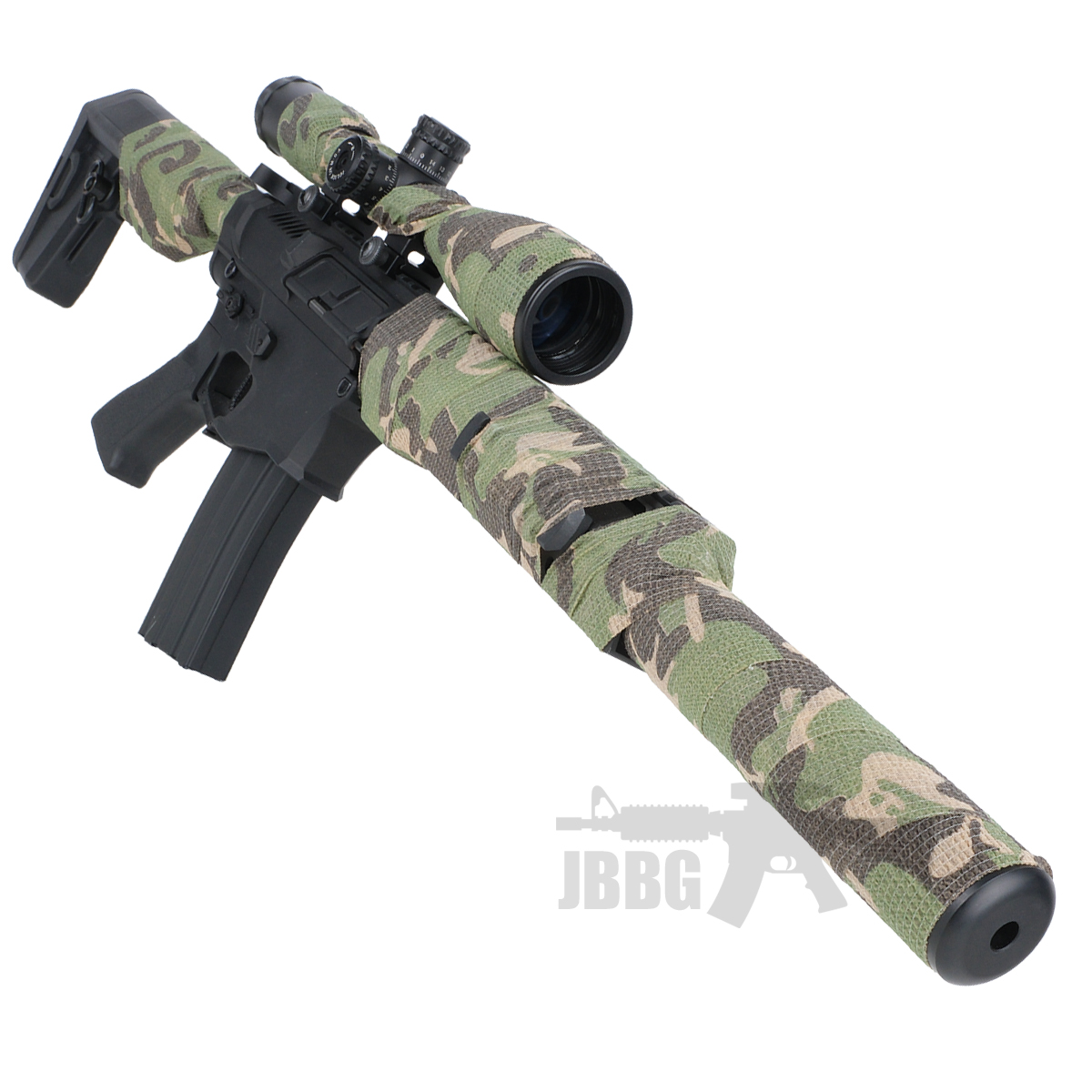 Woodland Camo S009‑2 Standard Issue Sniper Gun Tape - Just BB Guns