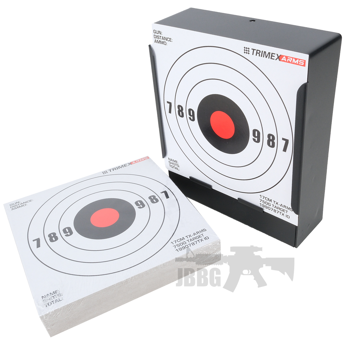 Trimex 17cm Square Metal Target - Just BB Guns