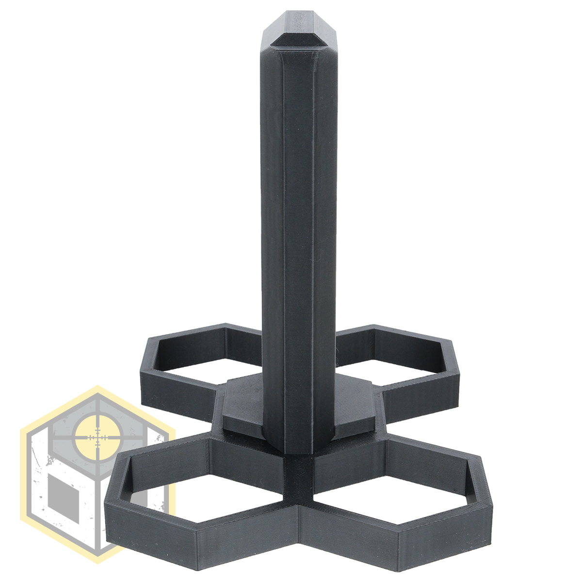 M4 Rifle Stand Black no Logo V3 - Just BB Guns