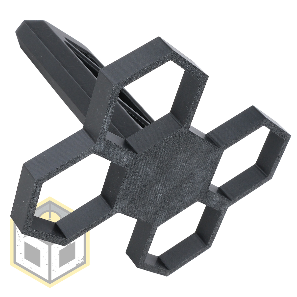 M4 Rifle Stand Black no Logo V3 - Just BB Guns