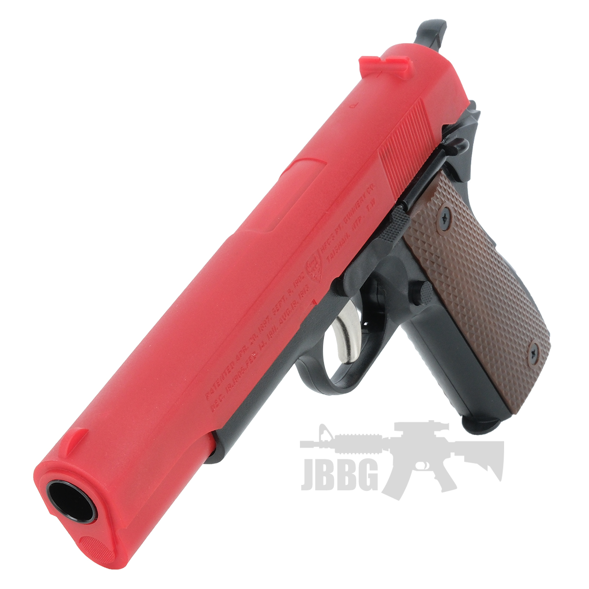 HA135 Dual System Spring Airsoft Pistol Red Two-Tone - Just BB Guns