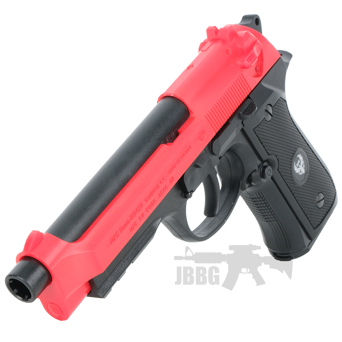 HG126 ABS M9 Gas Airsoft Pistol Red Two-Tone - Just BB Guns