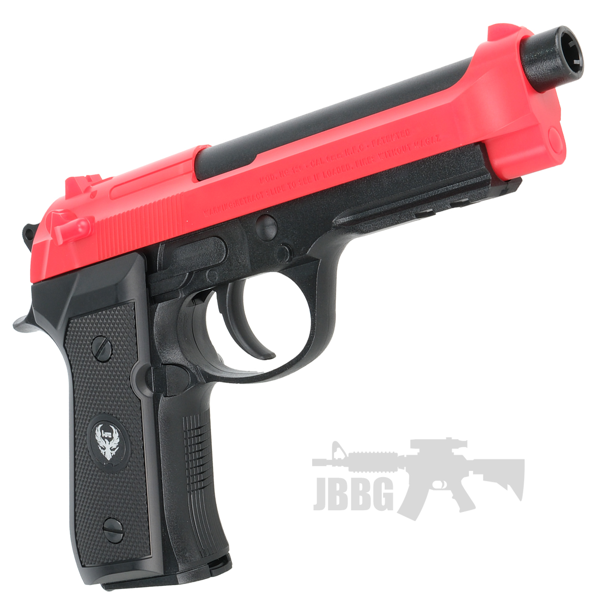 HG126 ABS M9 Gas Airsoft Pistol Red Two-Tone - Just BB Guns