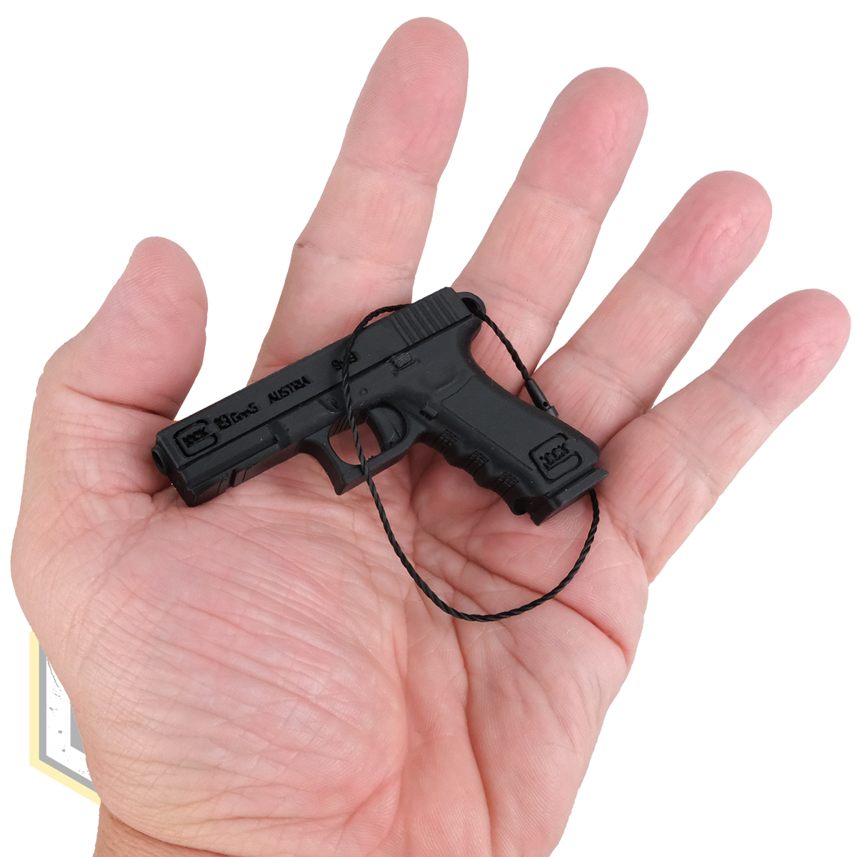 Glock 19 Gen5 Pistol Christmas Tree Decoration Black - Just BB Guns