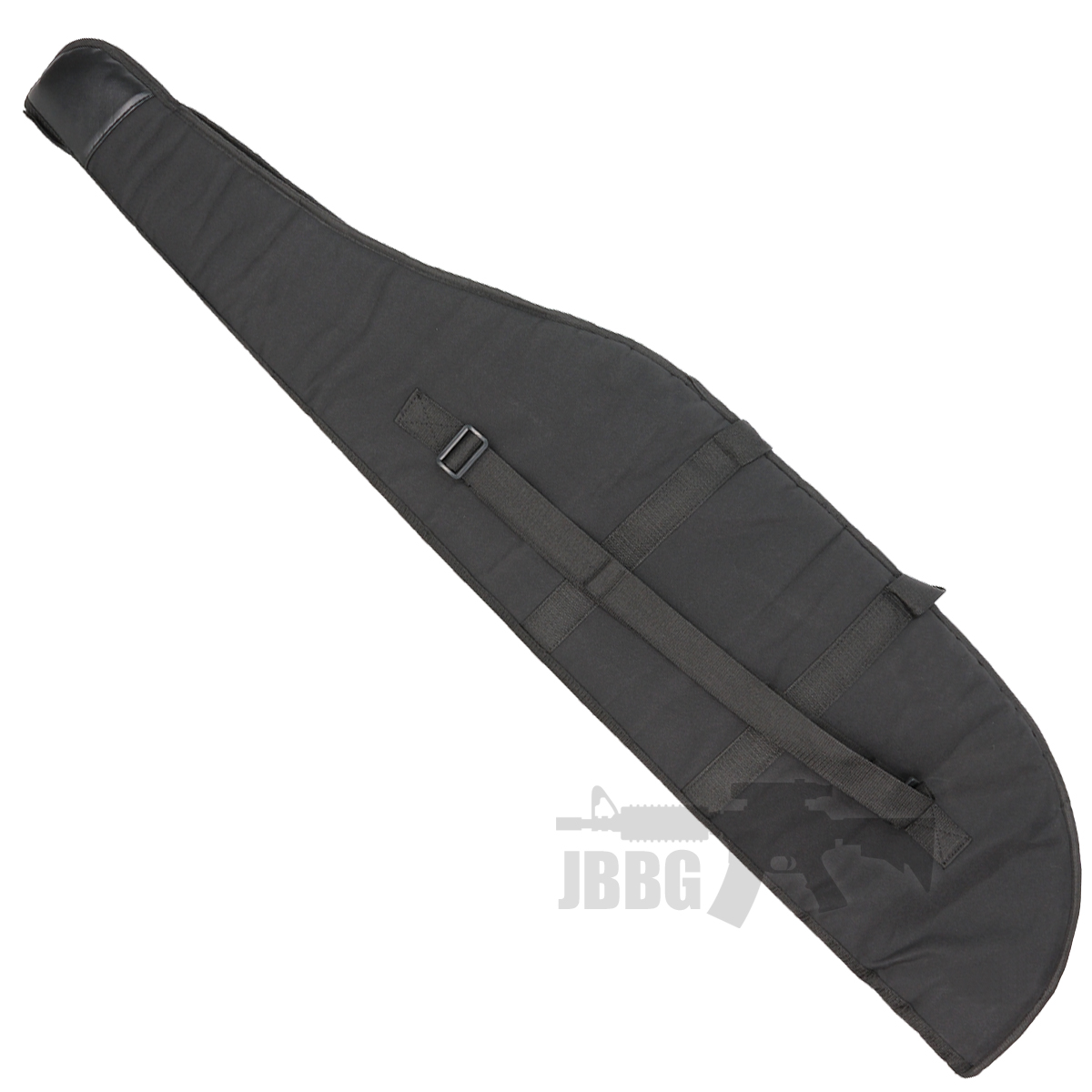 Large Two Pocket Gun Slip Faux Leather Black 127x30cm - Just BB Guns