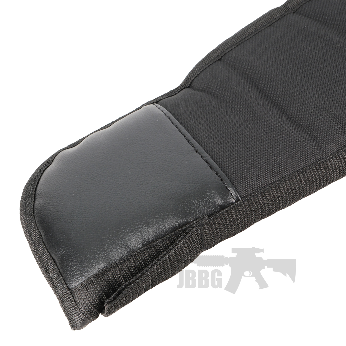 Large Two Pocket Gun Slip Faux Leather Black 127x30cm - Just BB Guns