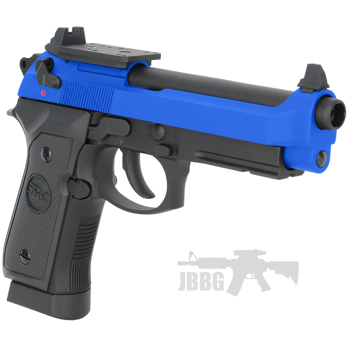 SR-92 A1 Optic Ready Co2 Blowback Airsoft Pistol Blue