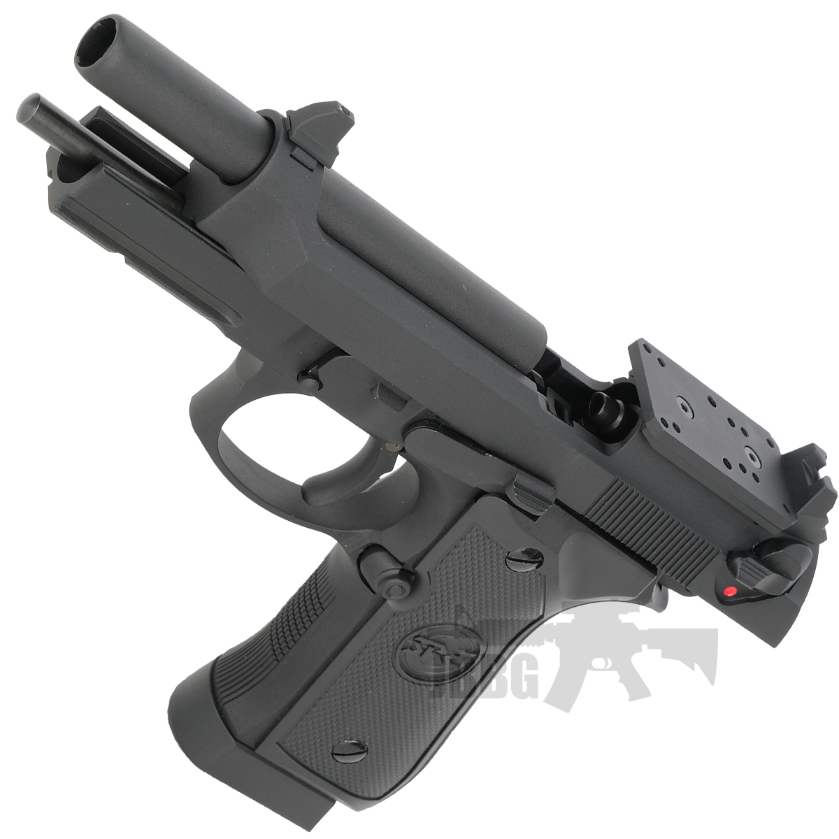 SR-92 A1 Optic Ready Co2 Blowback Airsoft Pistol Black