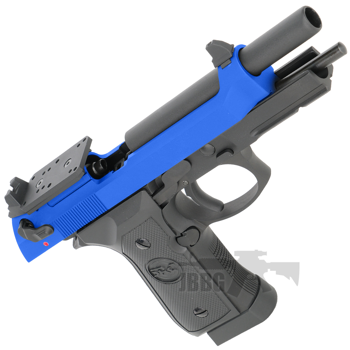 SR-92 A1 Optic Ready Co2 Blowback Airsoft Pistol Blue