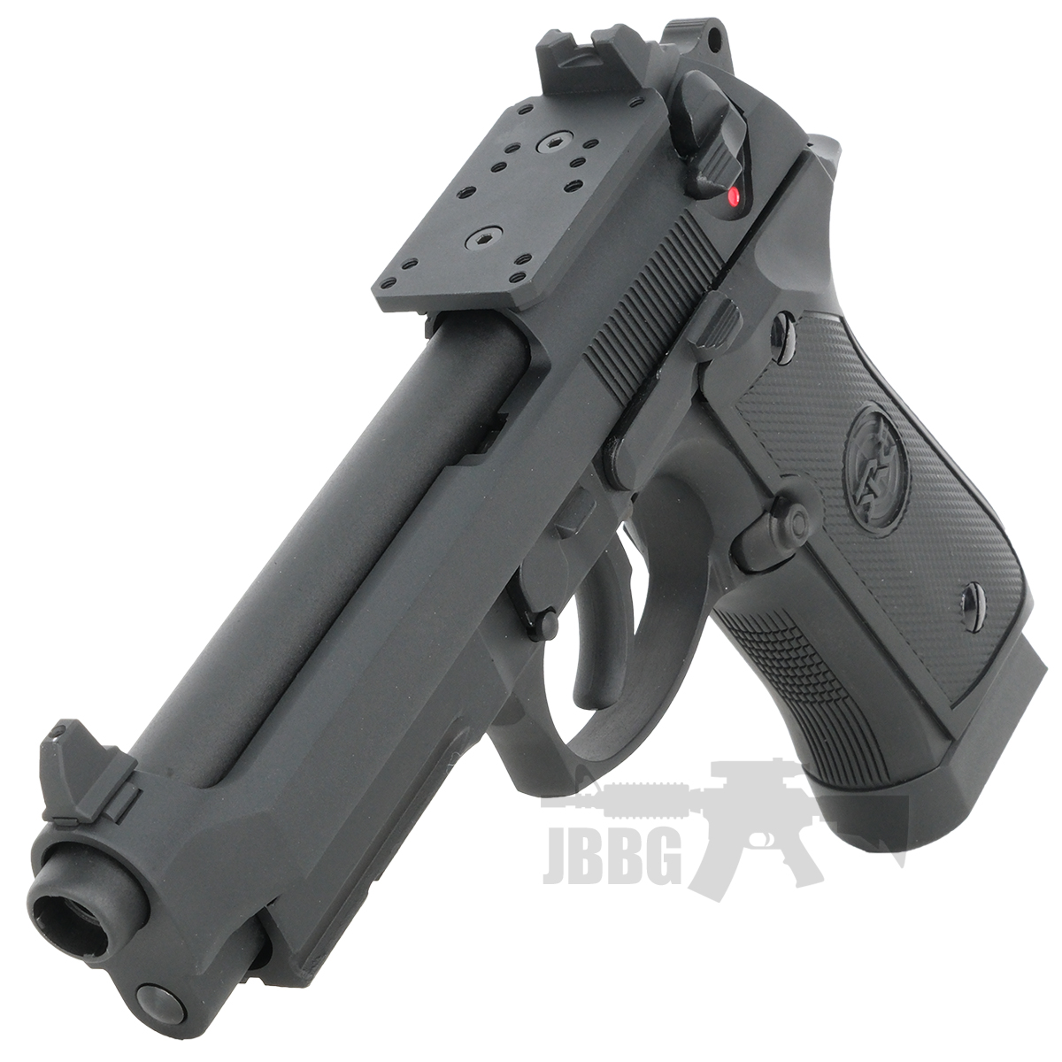 SR-92 A1 Optic Ready Co2 Blowback Airsoft Pistol Black