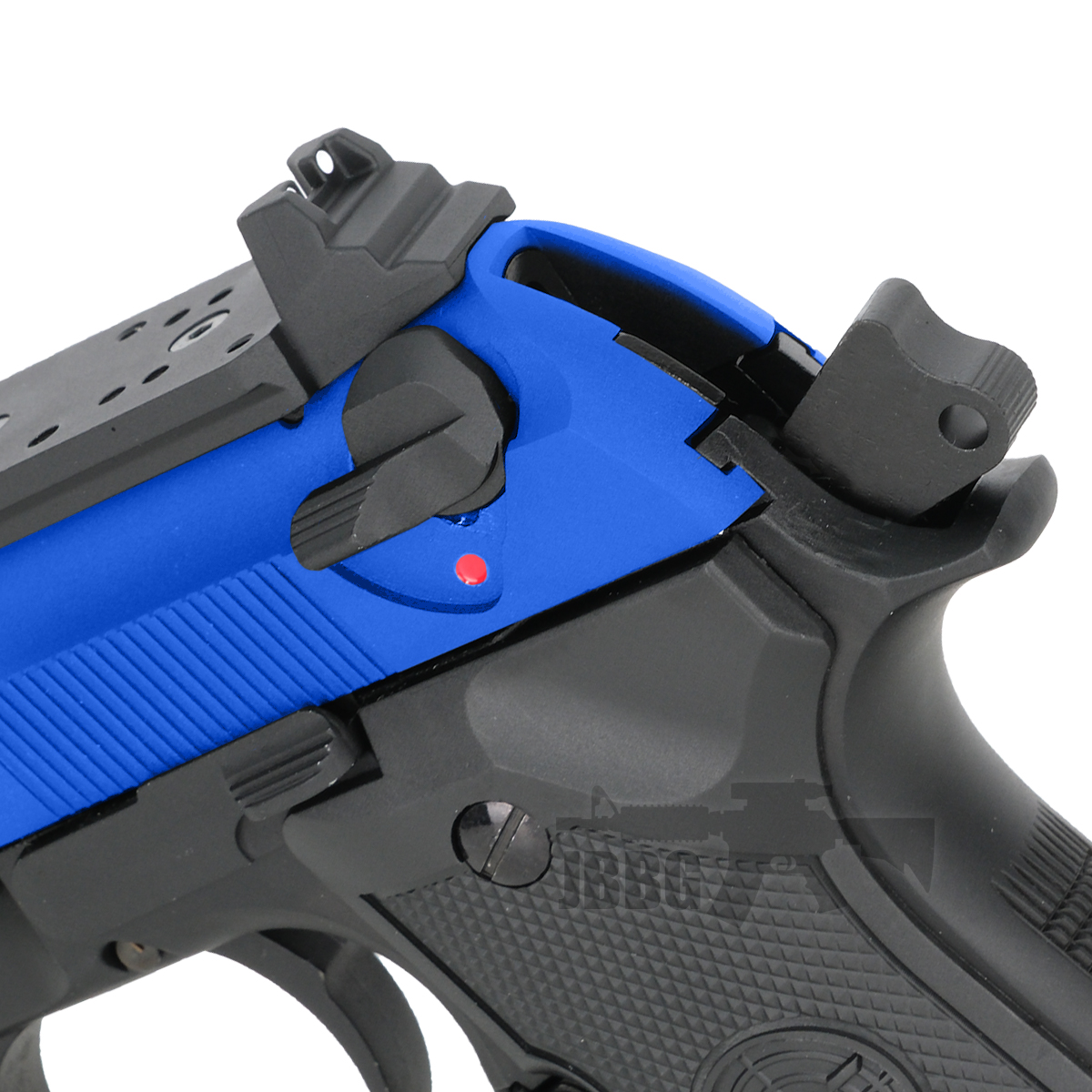 SR-92 A1 Optic Ready Co2 Blowback Airsoft Pistol Blue