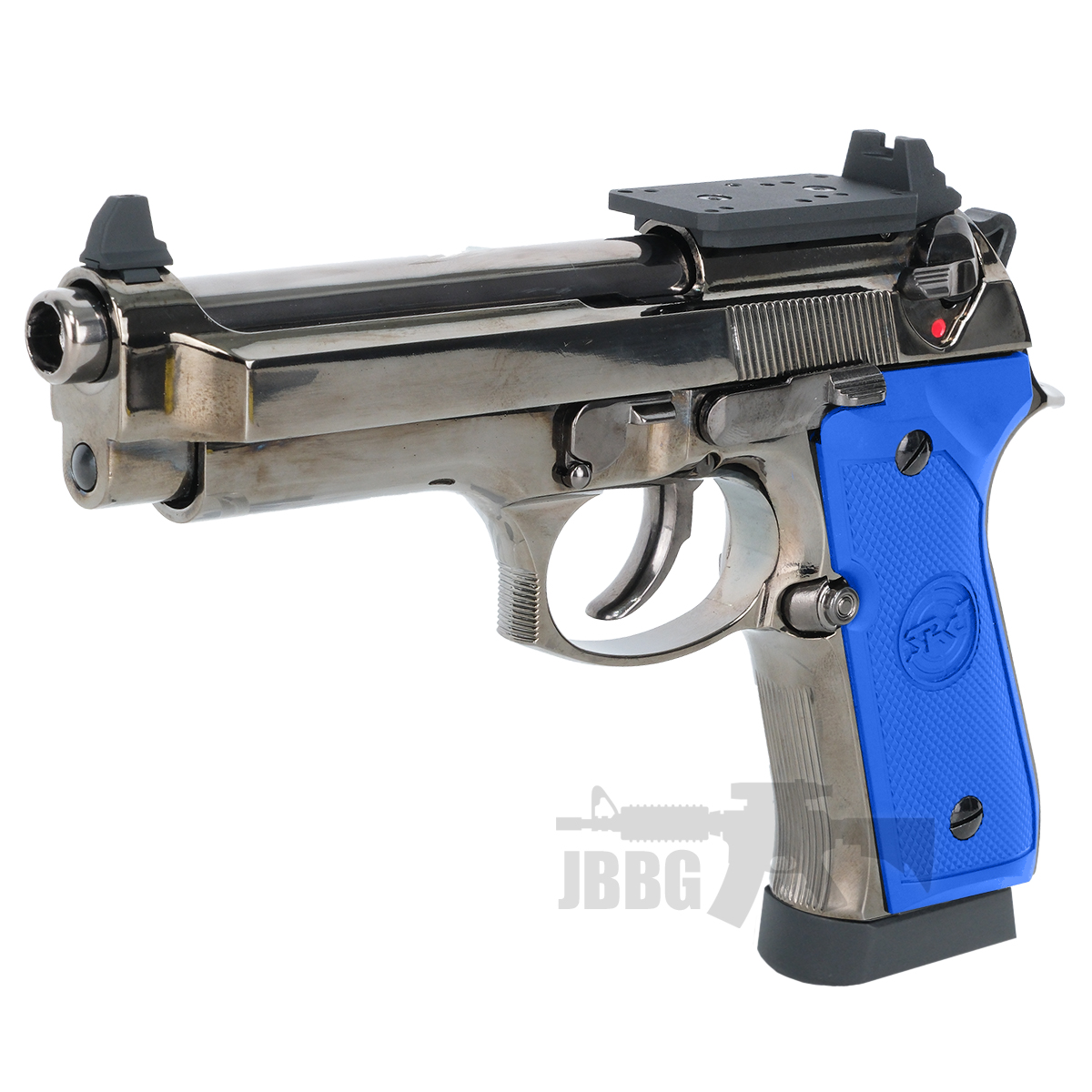 SR-92 Fusion Optic Ready Co2 Blowback Airsoft Pistol Blue